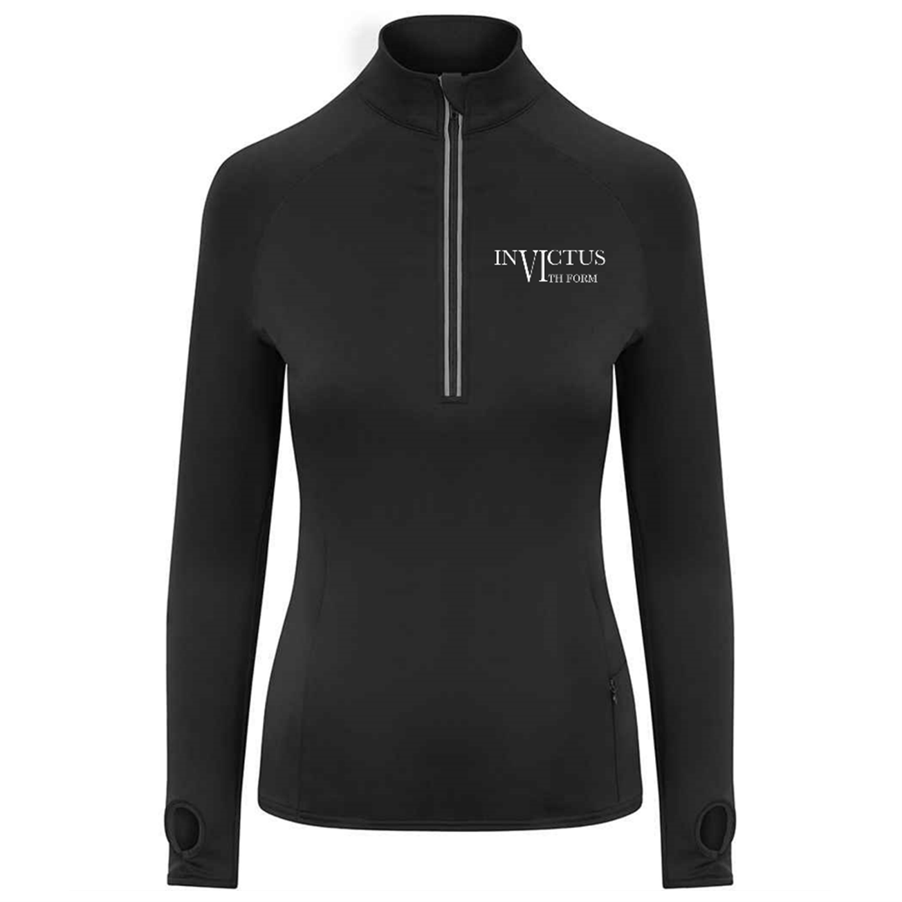 Invictus Sixth Form Poly 1/4 Zip Midlayer - Womens [JC035] – The Sports ...