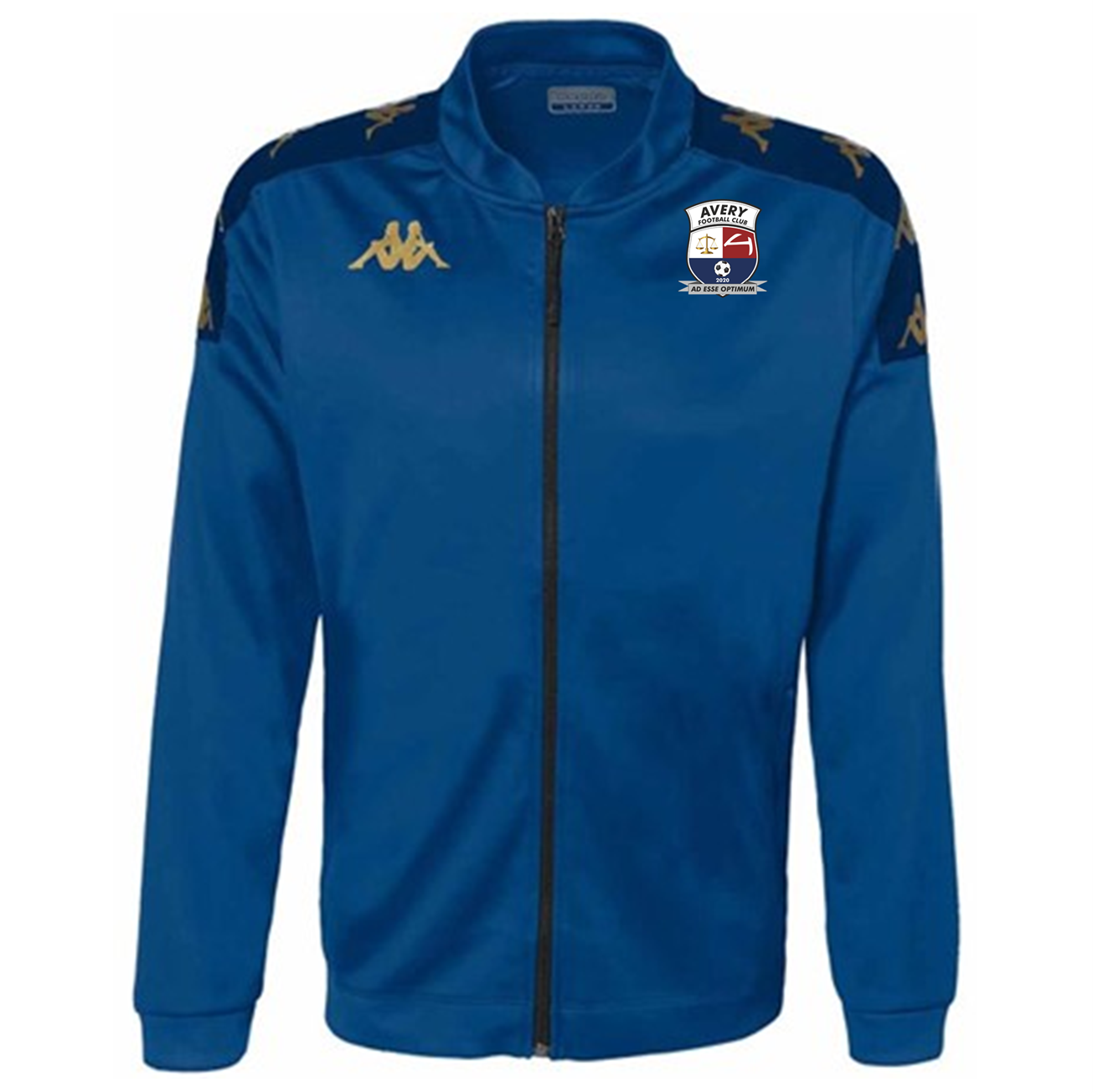 Avery FC - Managers Tracksuit Jacket - Blue [Giullio] – The Sports Shop ...