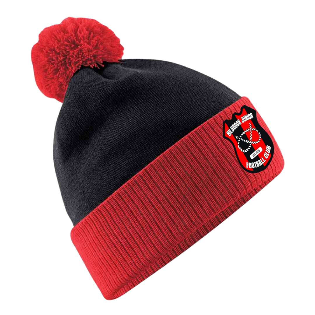 Bilbrook FC Two Tone Snowstar Beanie Hat – The Sports Shop & Custom Clothes