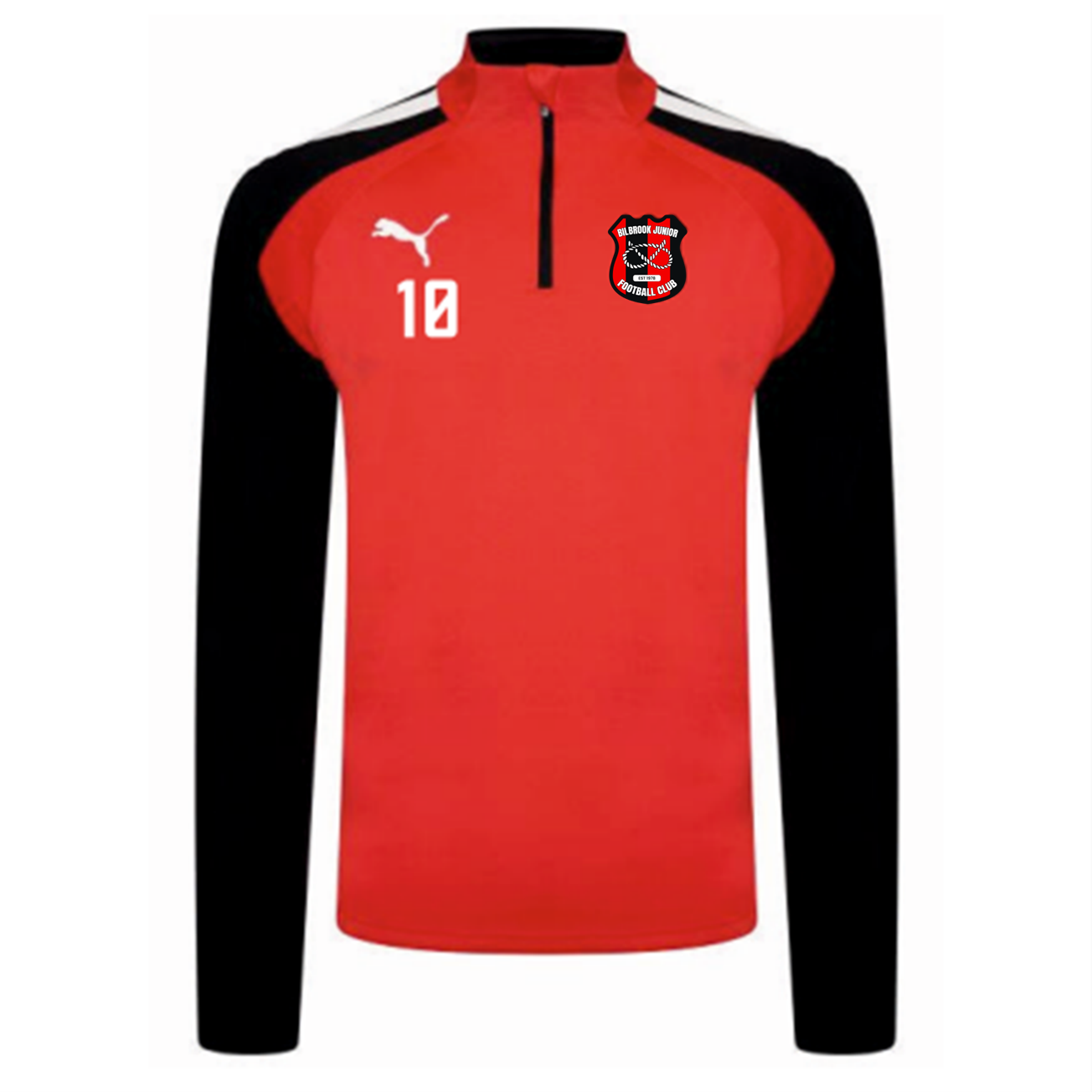 Bilbrook FC Training 1/4 Zip Midlayer [Liga] – The Sports Shop & Custom ...