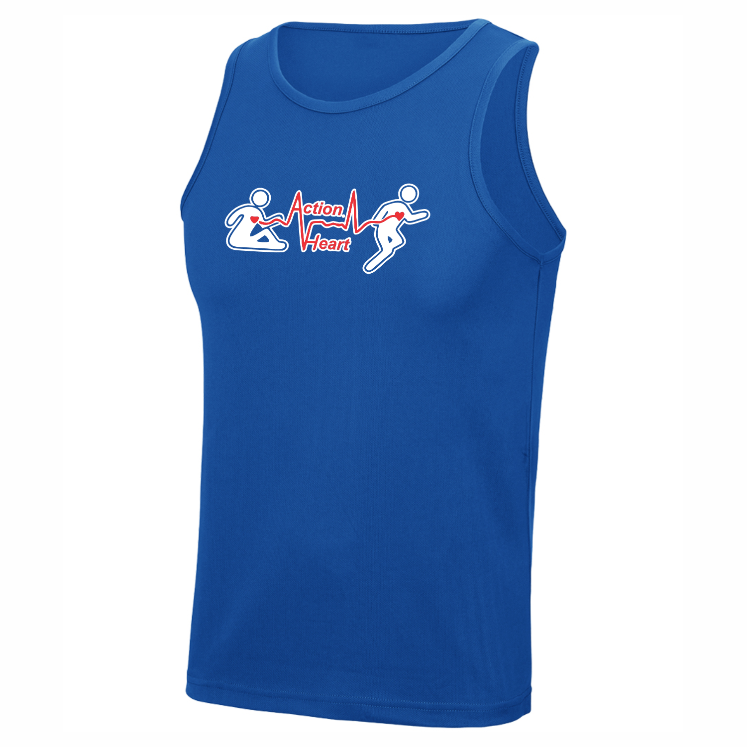 Action Heart Running Club Vest – The Sports Shop & Custom Clothes